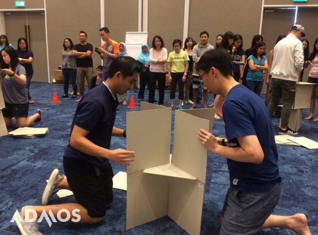 Team Building Game Indoor Seru dan Asyik » Admos Adventure